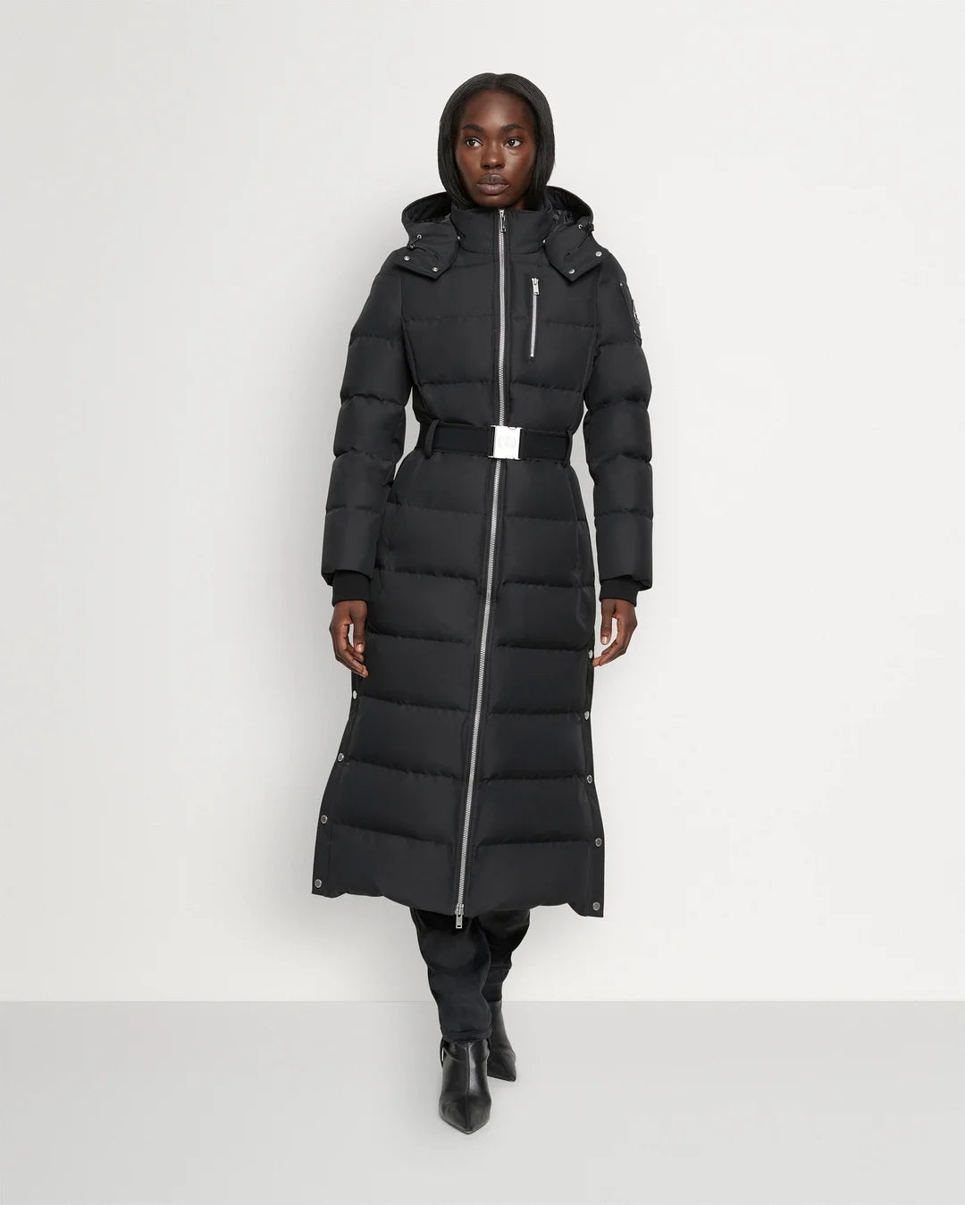 Moose Knuckles Cloud Long Ladies Parka Jacket in Black | Moose Knuckles ...