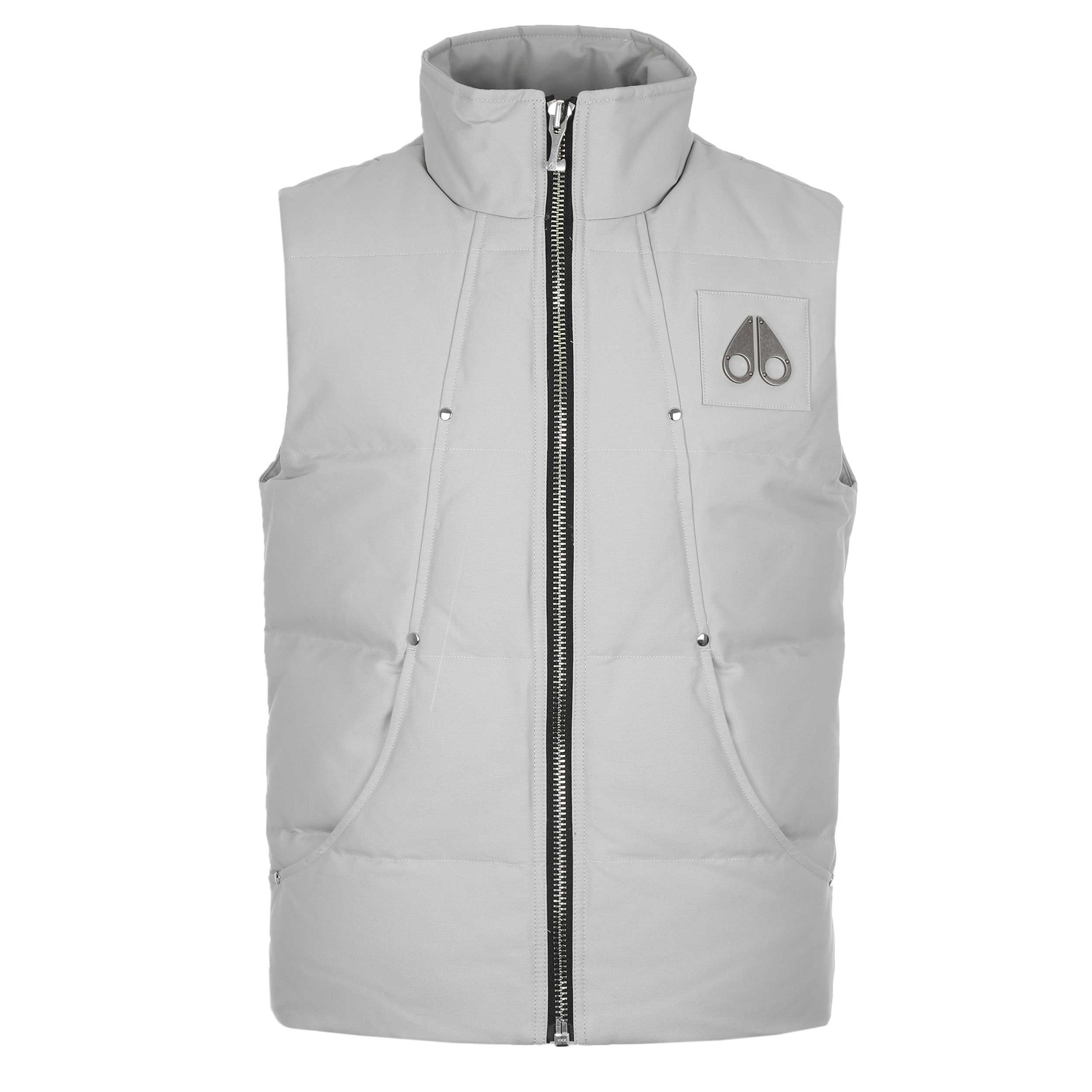 Moose Knuckles Montreal Gilet in Storm Grey | Moose Knuckles | Norton ...